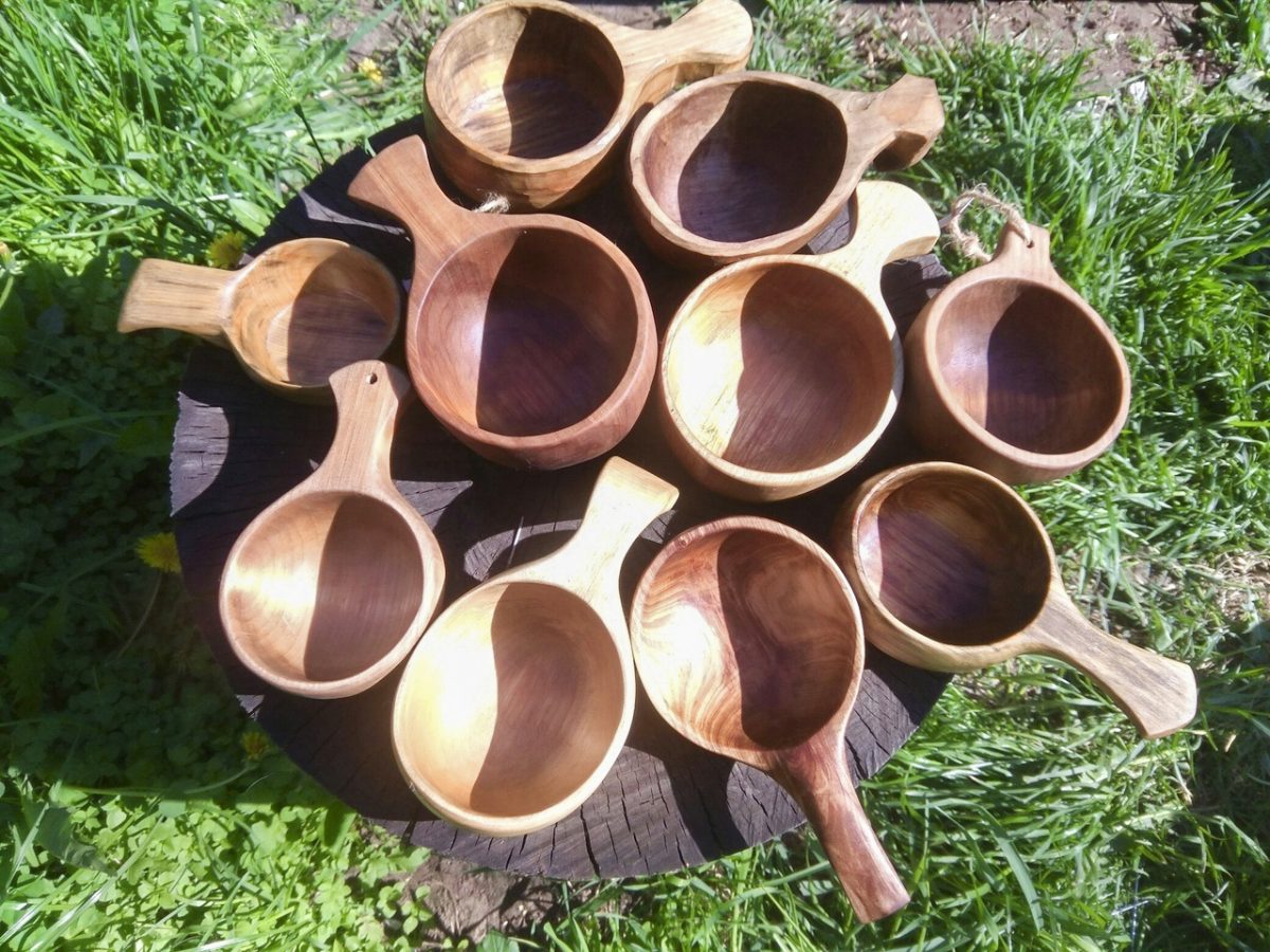 Практикум "Рубленая посуда из дерева" - Столярная школа Rubankov