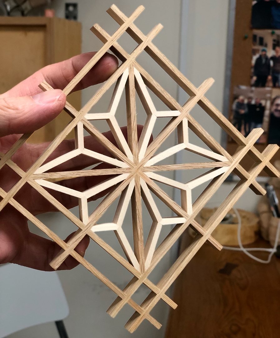 21/09 мастер-класс "Подставка под горячее" в технике Кумико. - Столярная школа Rubankov