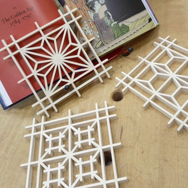 9/03 Мастер-класс "Подставка под горячее в технике Кумико" - Столярная школа Rubankov